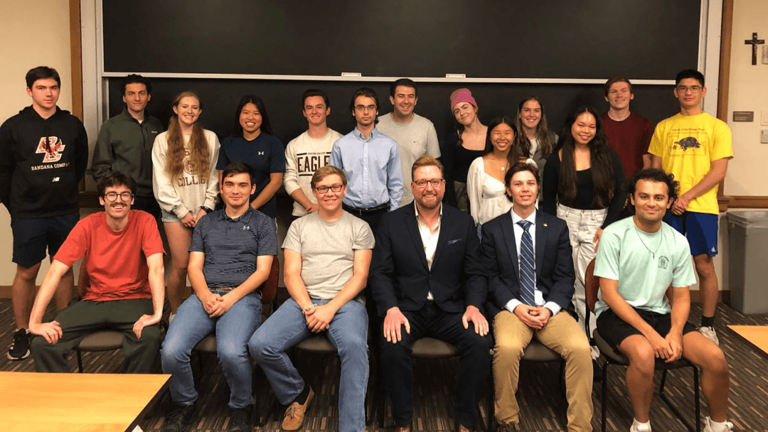 Boston College CRs Host New Tolerance President Gregory Angelo