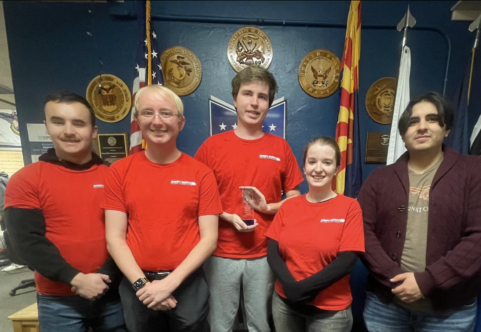 Embry-Riddle CR's Win University's "Outstanding New Organization" Award