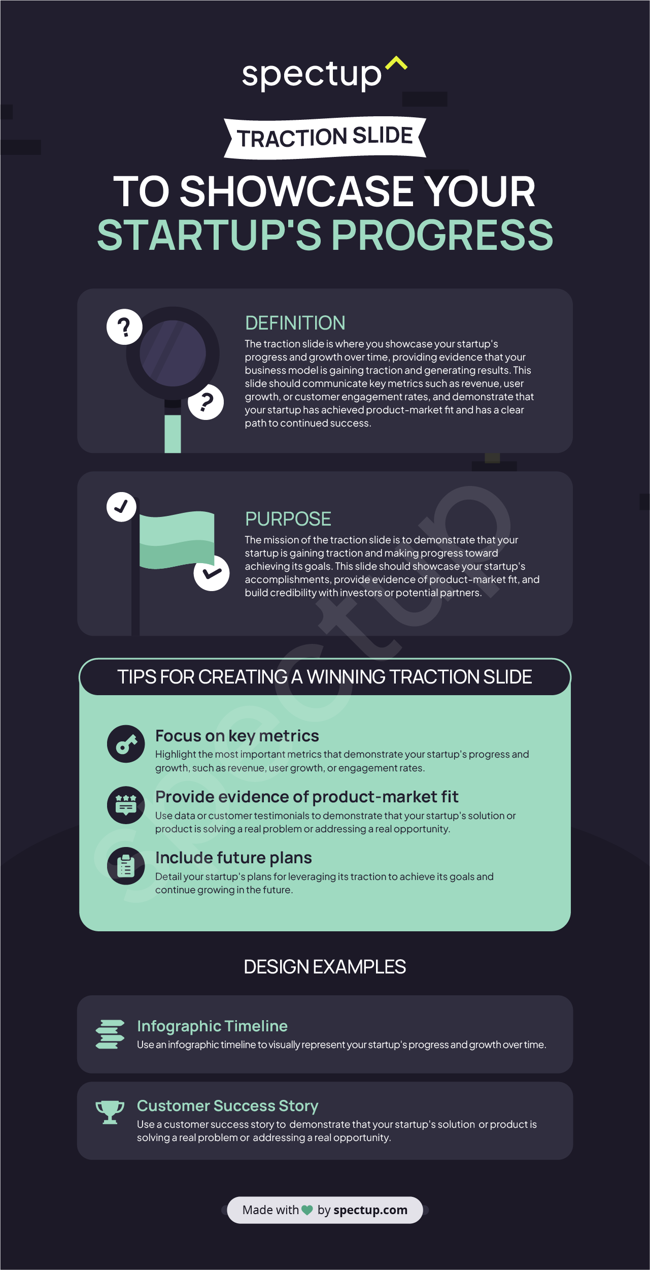 Pitch Deck Structuring Tips: Building Blocks & Key Outlines | spectup