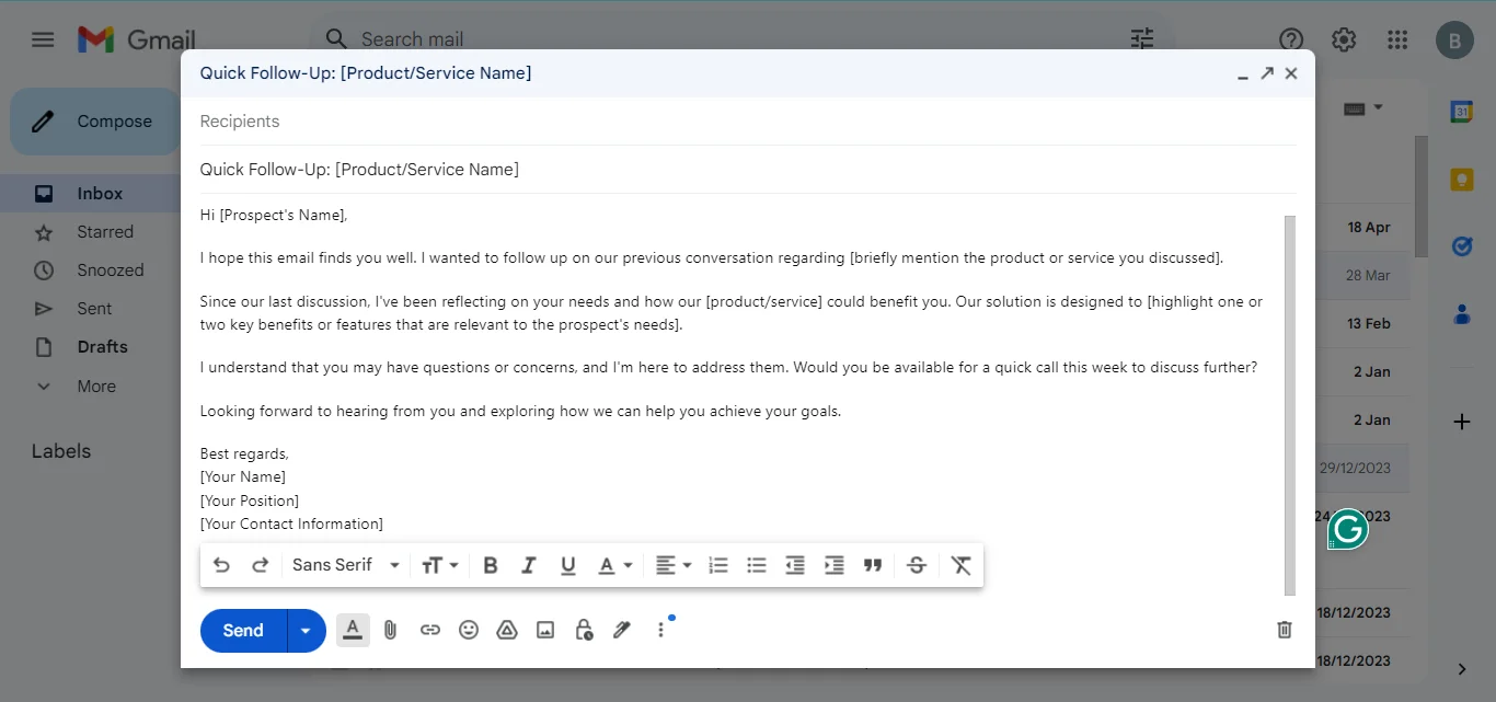 How To Write A Follow-Up Email Template: Step-By-Step Guide