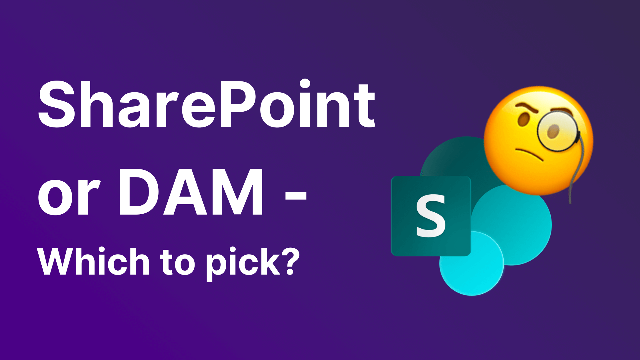 Should I use SharePoint as my DAM solution? | Dash Blog