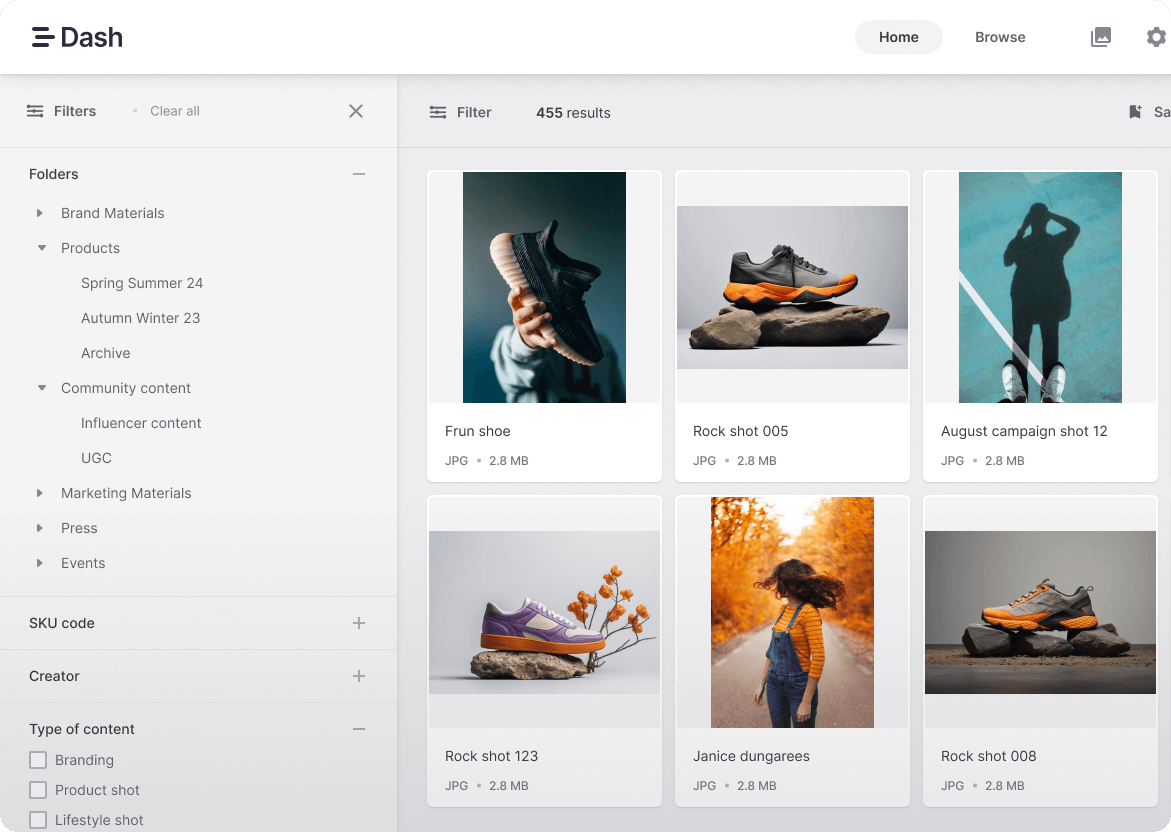 Build a folder structure for your brand’s DAM system
