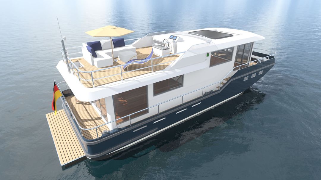 Hausboote ansehen: Wohnyacht M21 - Hausboot Kompass