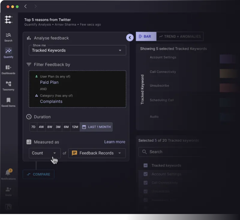Enterpret Synced Users and Accounts - Enterpret