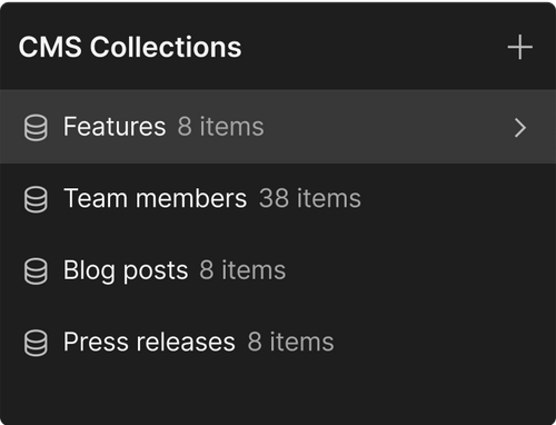 The content management system (CMS) for designers | Webflow