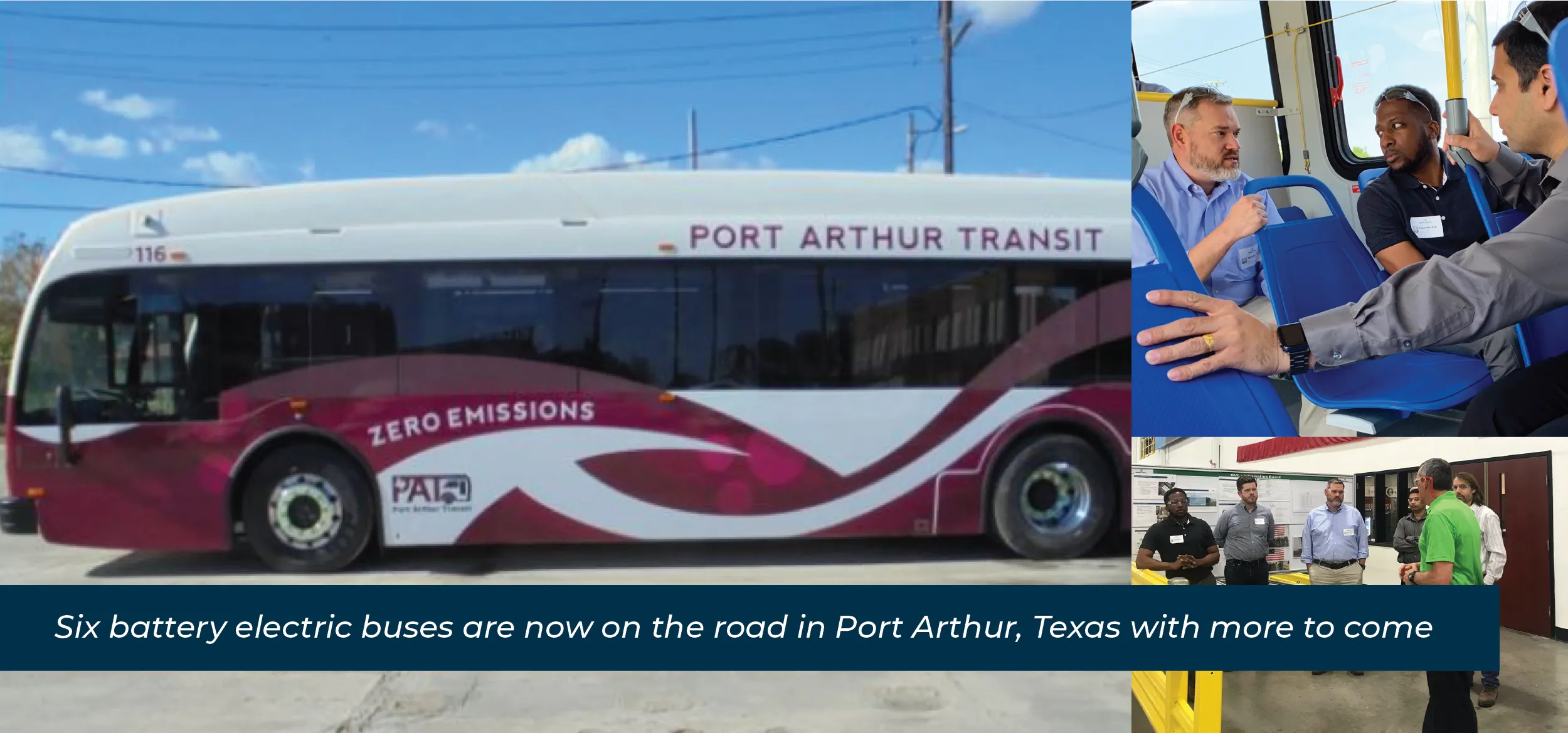 CTE supports Port Arthur Transit in deployment of first six zero ...