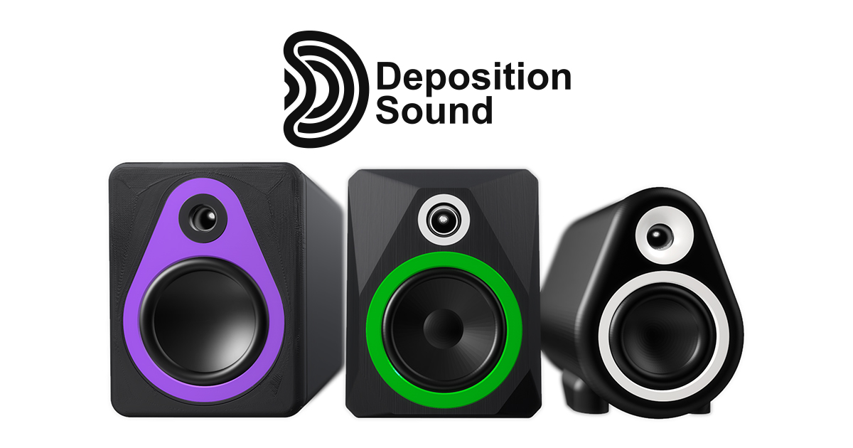 Deposition Sound - 3D Printed Loudspeakers