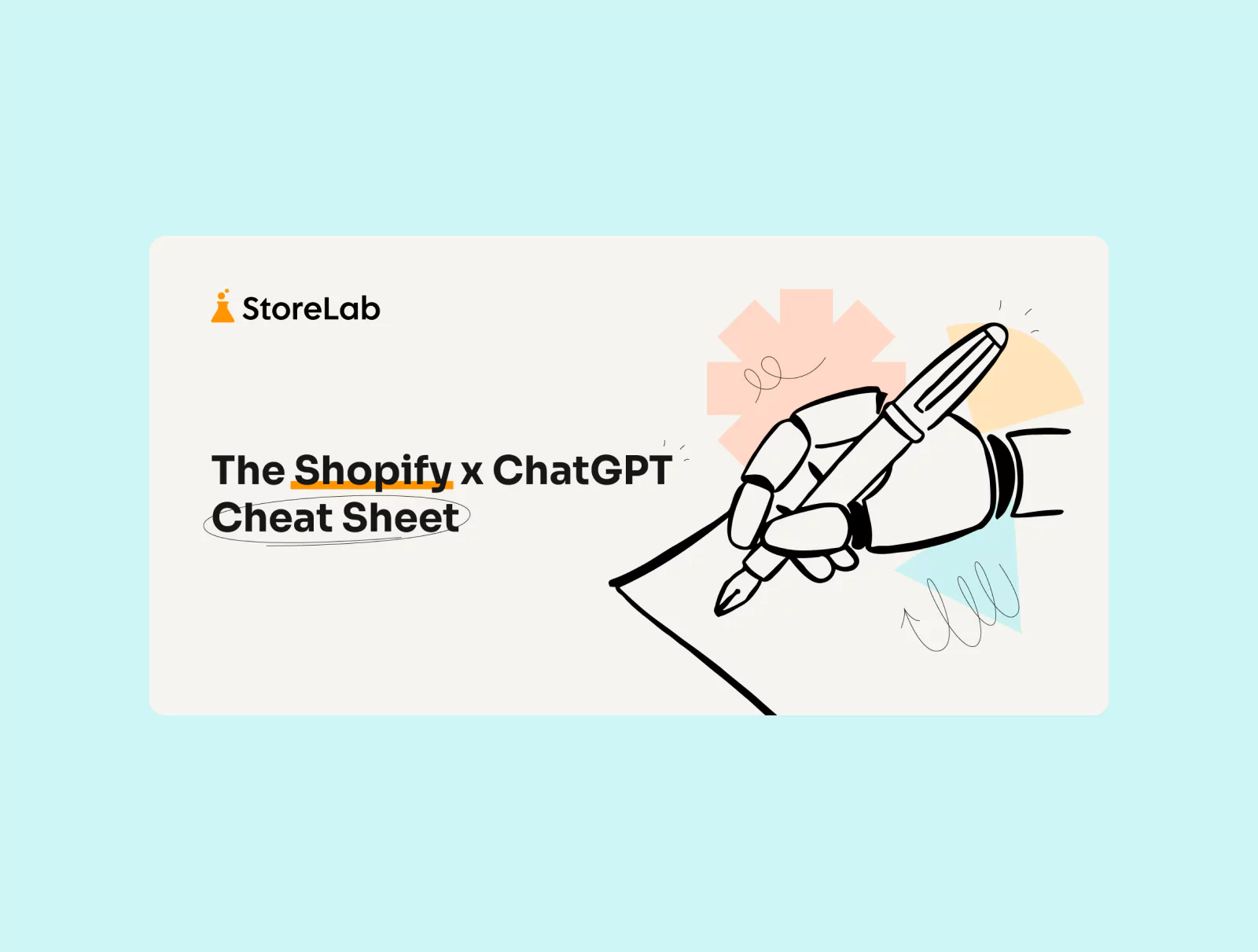 The Shopify x ChatGPT Cheat Sheet [Infographic]