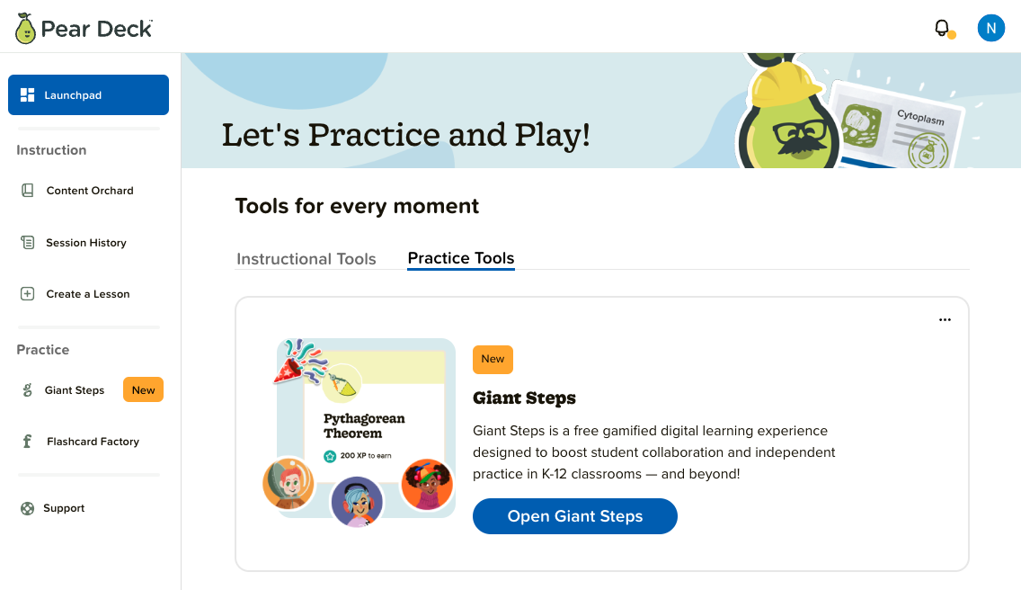 Your Pear Deck Home Base Has a New Look - Blog | Pear Deck Learning