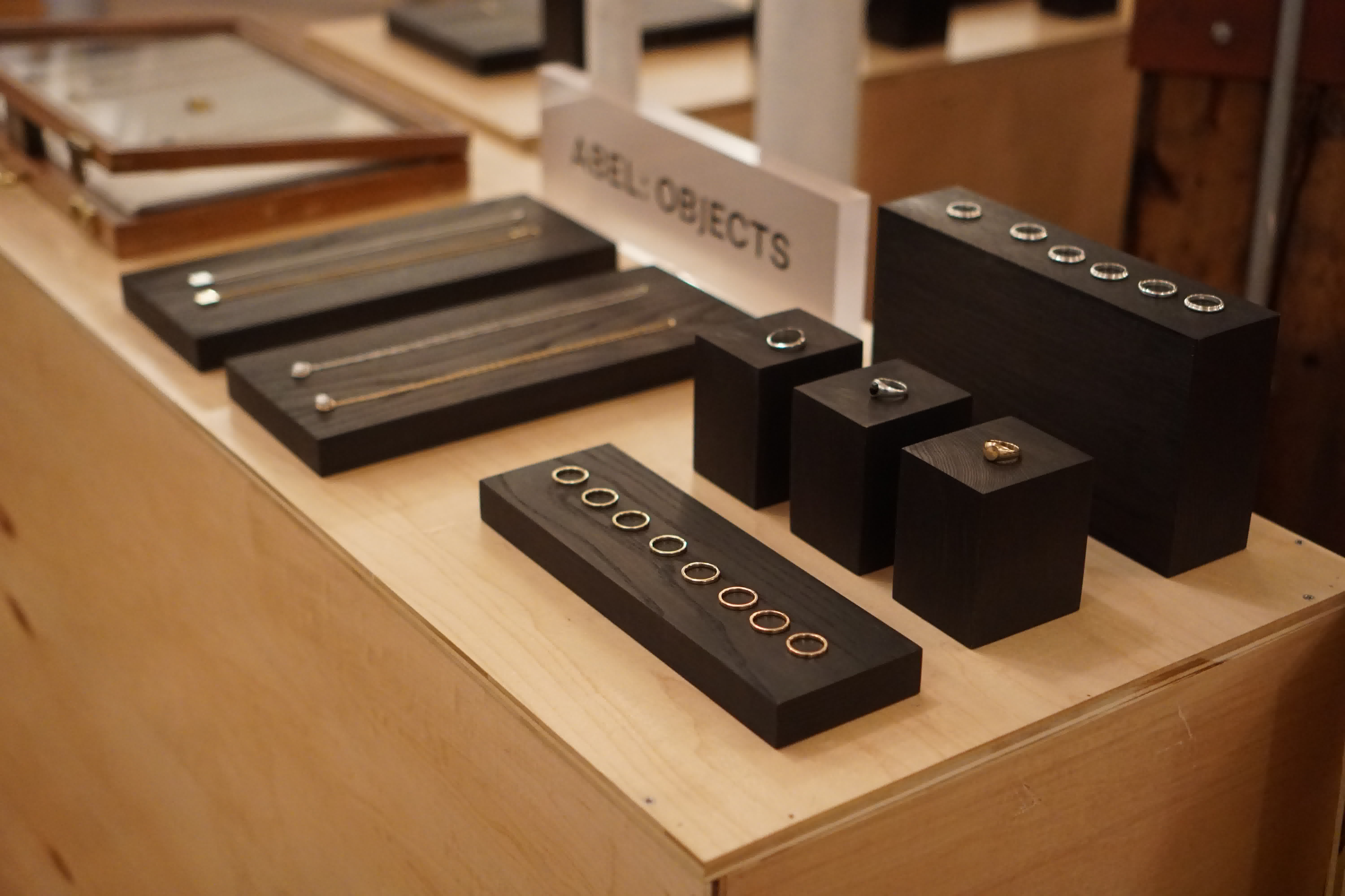 Custom Jewelry Display Blocks