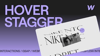 Recreate Captivating Hover Effects Using Webflow CMS | Step-by-Step Tutorial