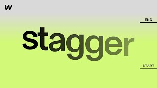 Creating Text Staggered Animations on Scroll: Webflow Tutorial