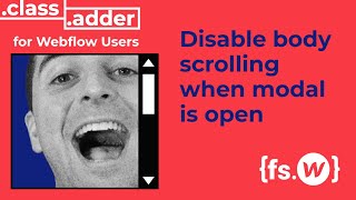 Webflow Tutorial: Disabling Body Scrolling for Better User Experience