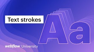 Adding and Animating Text Strokes in Webflow: A Step-by-Step Guide