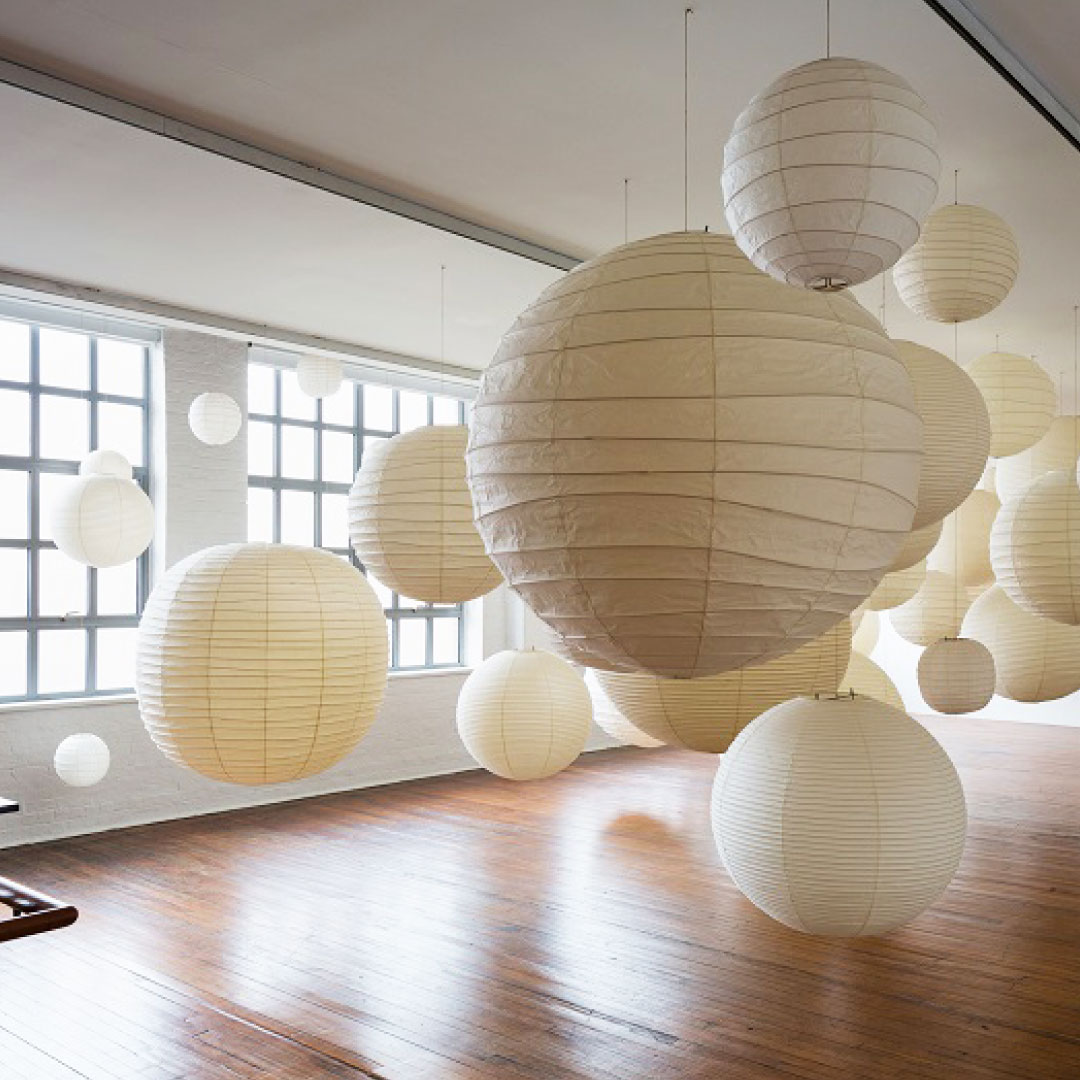 Isamu Noguchi, Light Sculptures - Casper Library