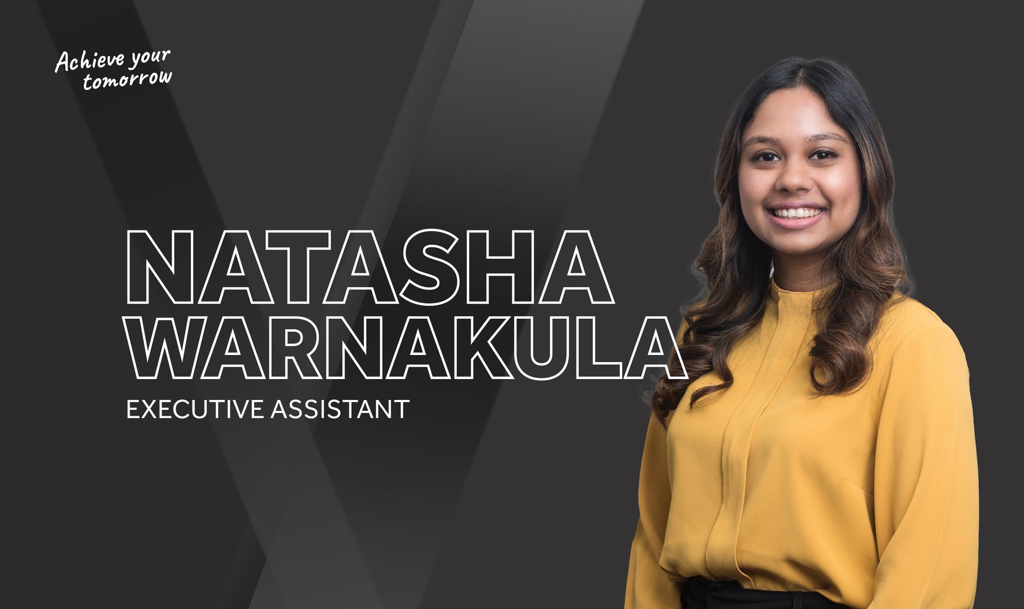 Introducing Natasha Warnakula: Executive Assistant