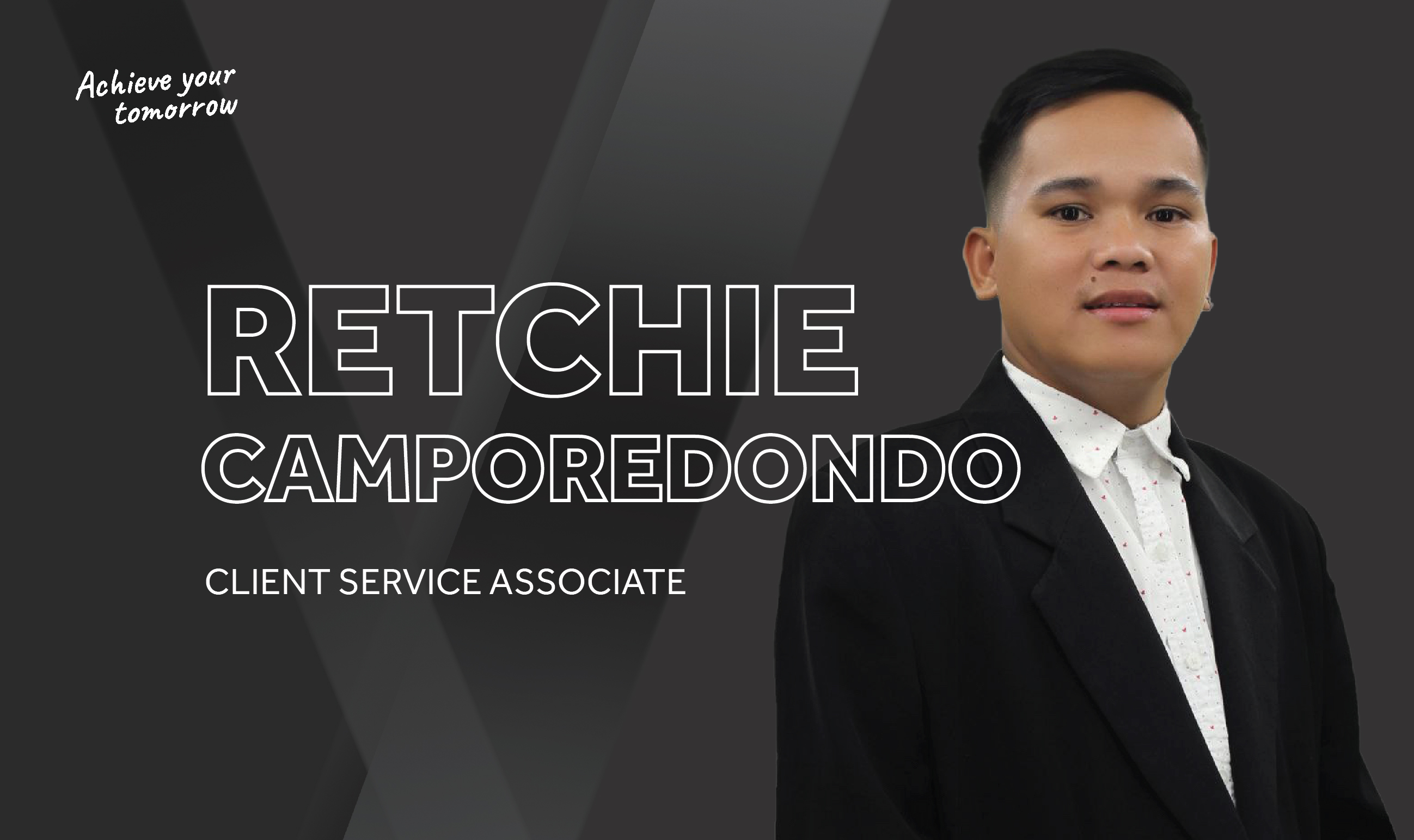 Introducing Retchie Camporedondo: Client Service Associate
