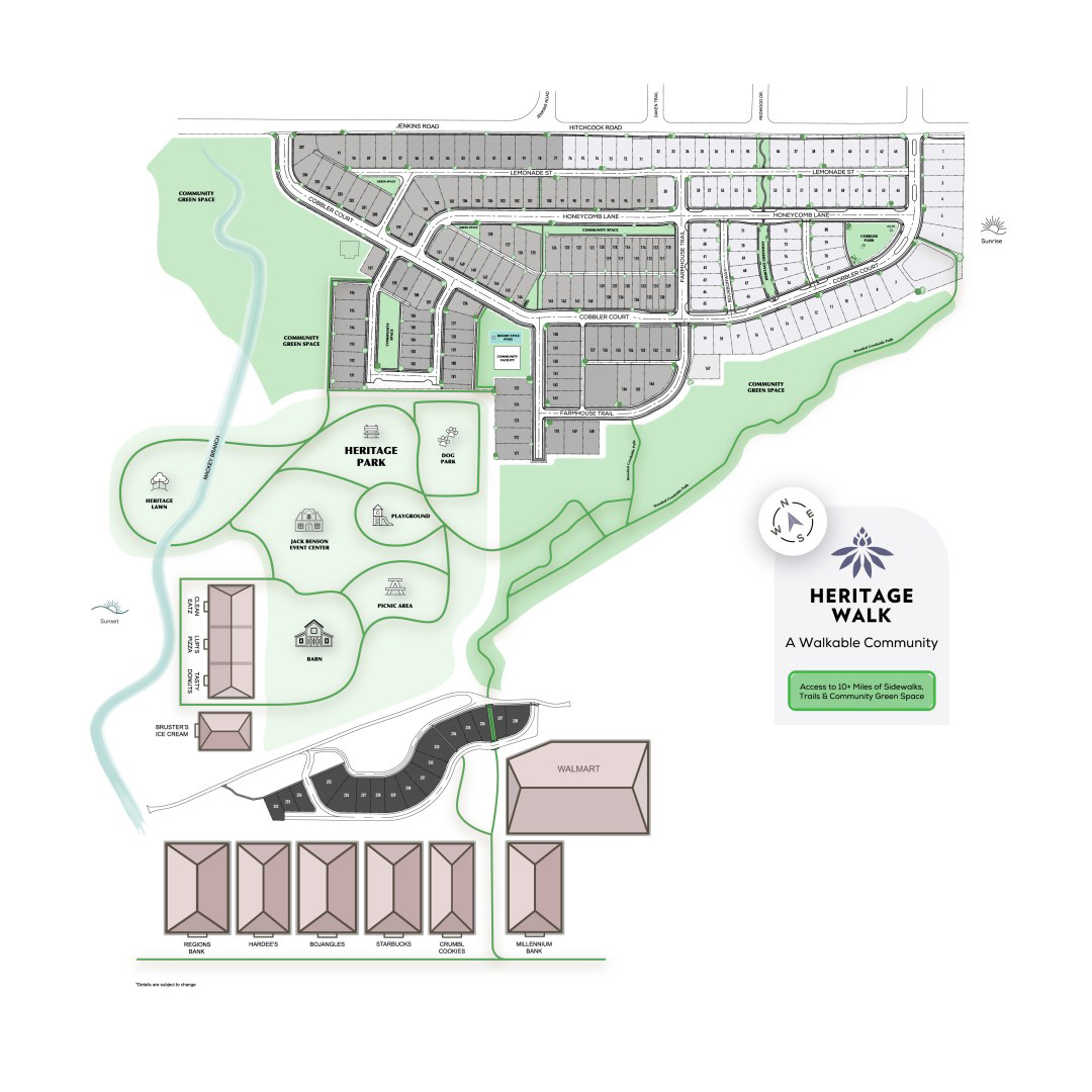 Heritage Walk - Chattanooga Communities - GreenTech Homes