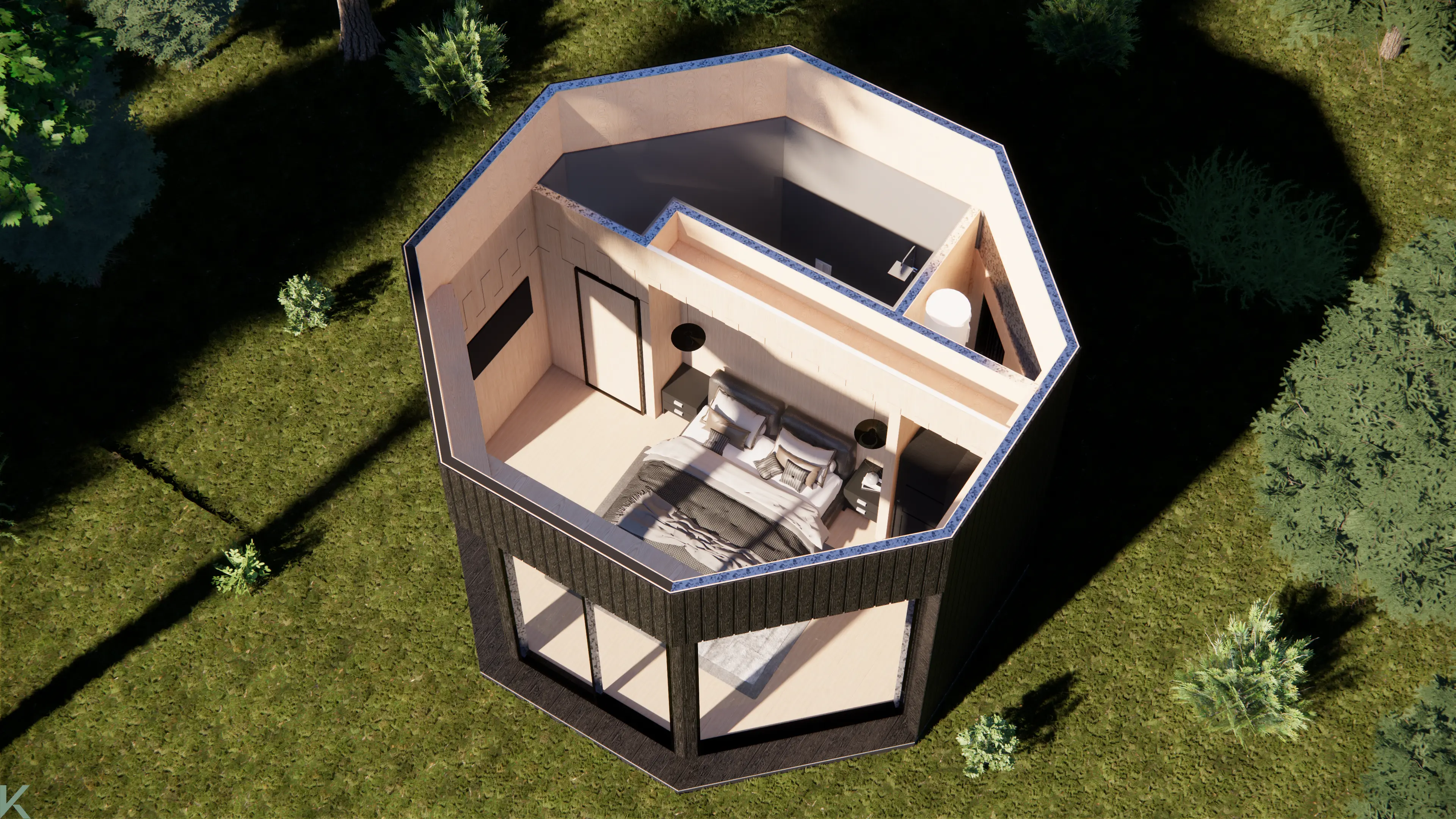 Octapod by Okno Modhomes