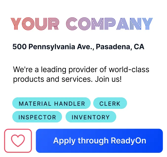 ReadyOn - Hire and staff flex workers