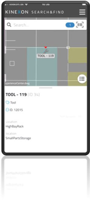 Asset Tracking » Solutions » KINEXON