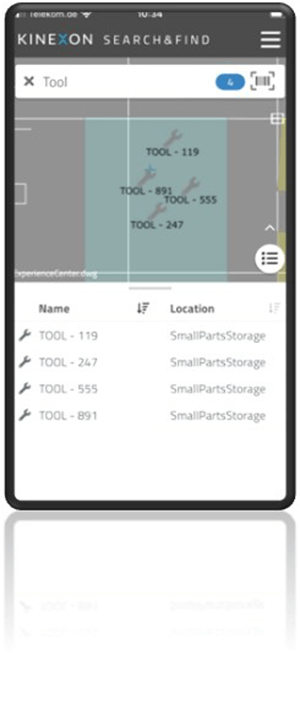Asset Tracking » Solutions » KINEXON
