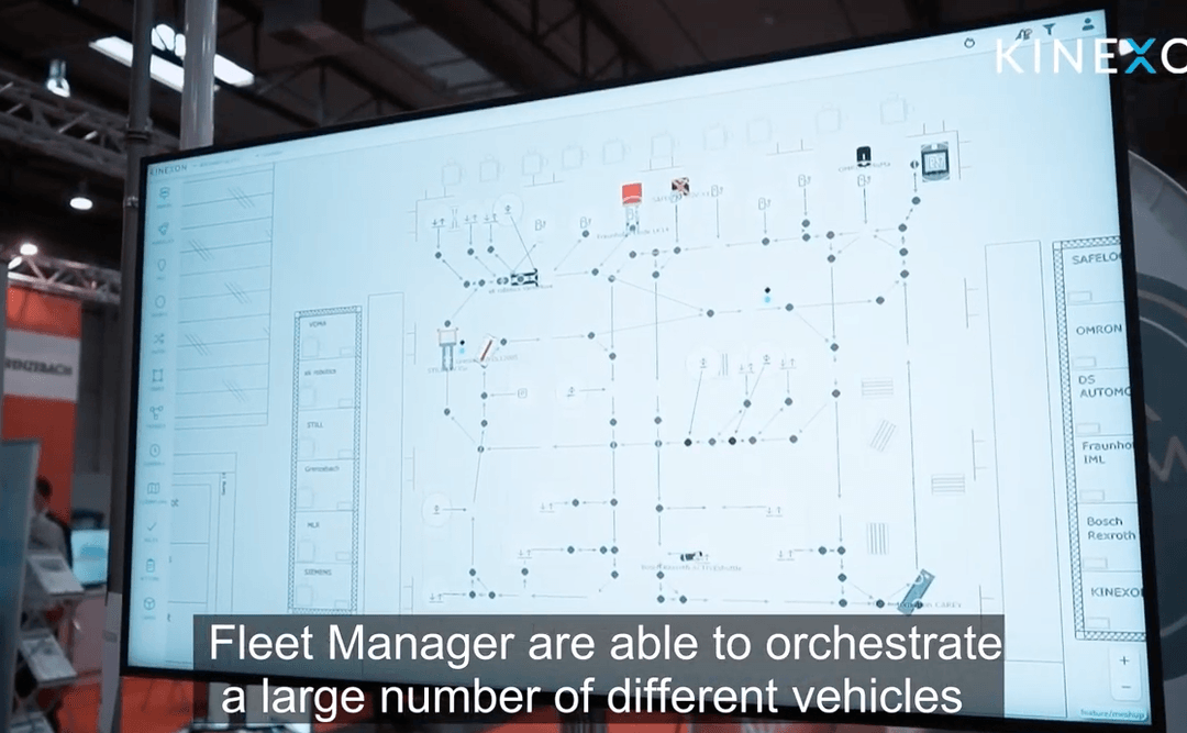 AMR & AGV Fleet Management » Solutions » KINEXON
