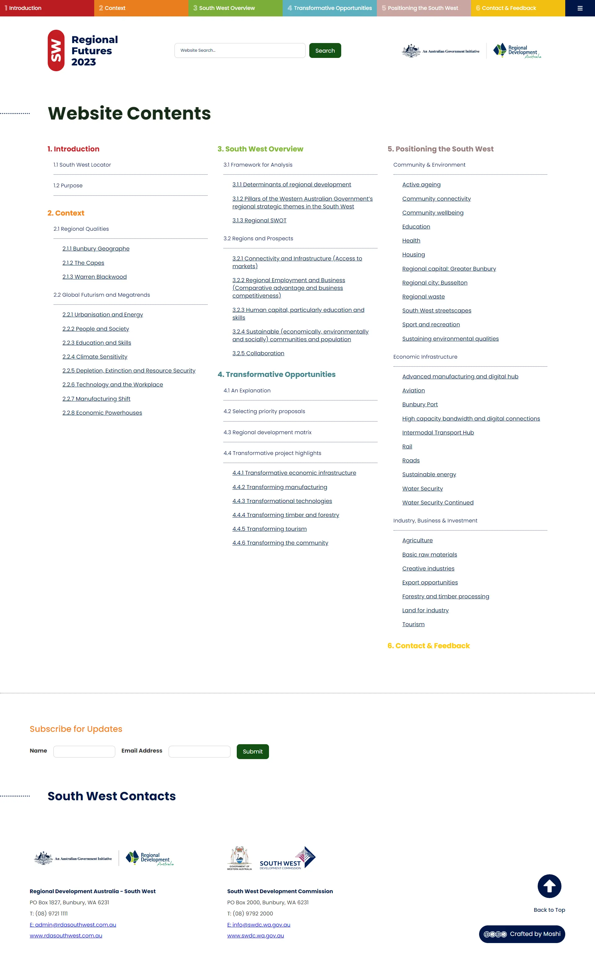 Tier Two Federal Government, Regional Information, Design, Branding and ...