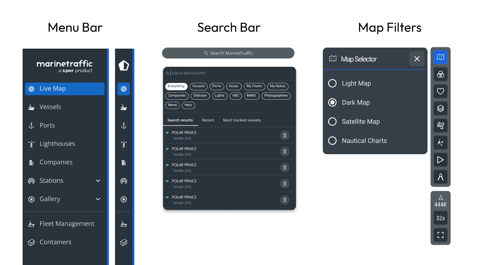 Designing the new MarineTraffic App