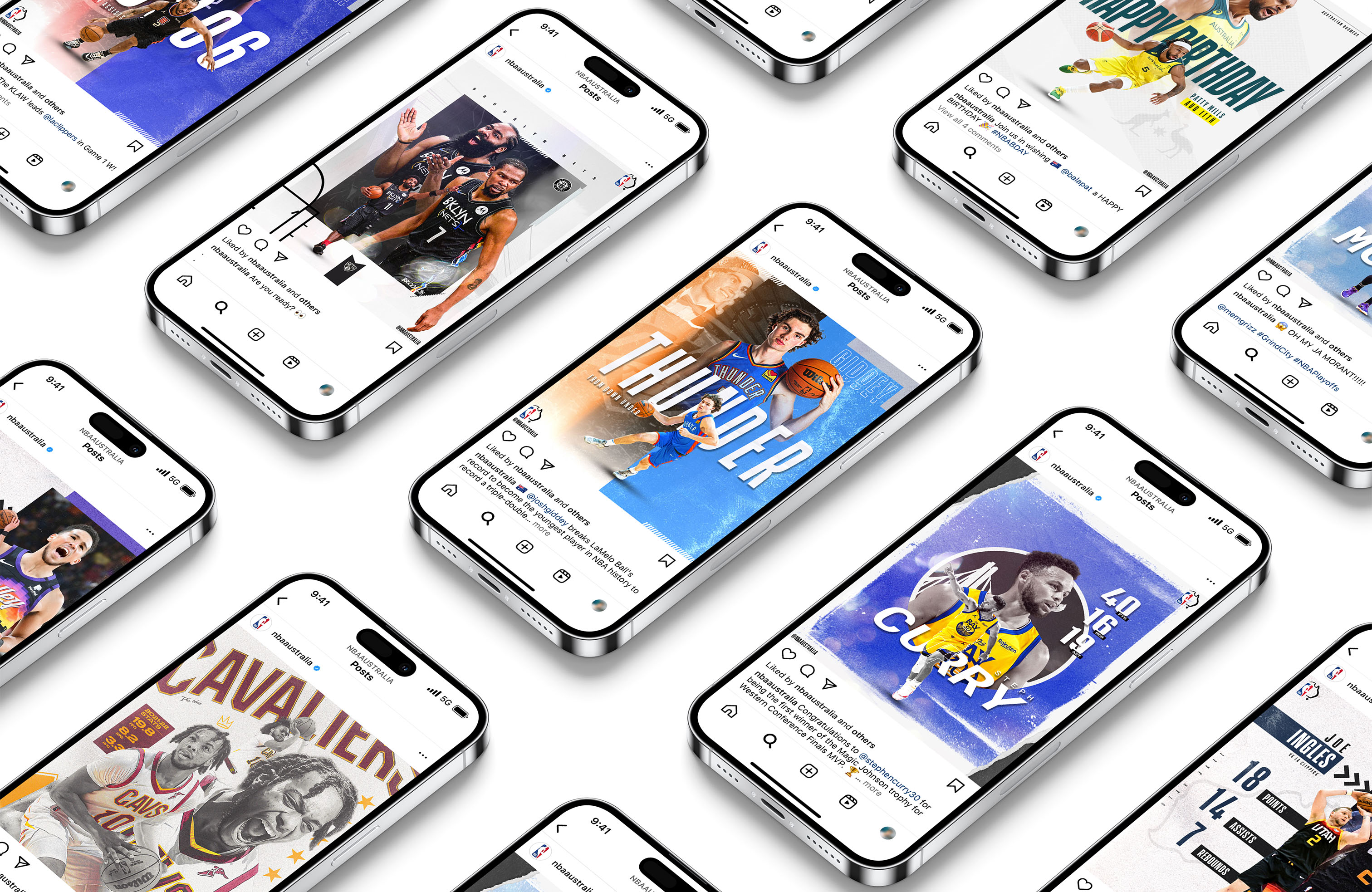 NBA Australia Social Revamp | Project for NBA Australia