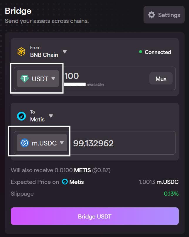 Bridging to Metis from other Blockchains: A Step-by-Step Guide - Metis