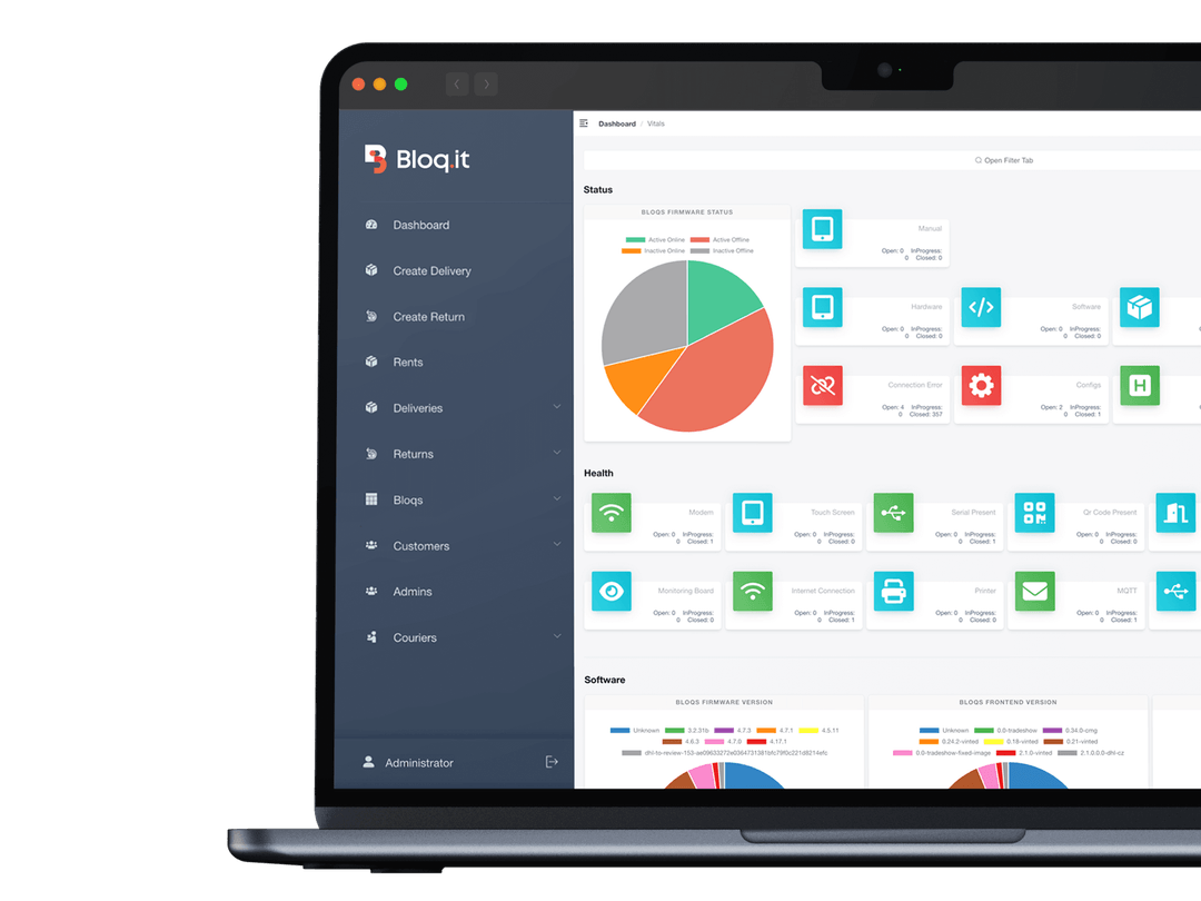 Bloq.it - The Software-focused Smart Locker Network Builder