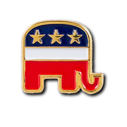 Republican Elephant Pin | PinProsPlus Store