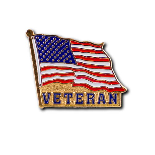 Veteran Flag Pin | PinProsPlus Store