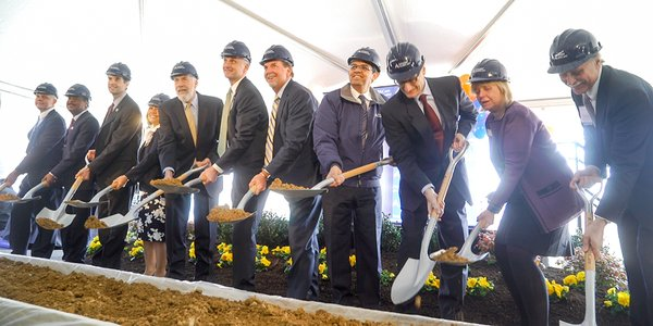 Soltesz Attends Washington Adventist Hospital Groundbreaking