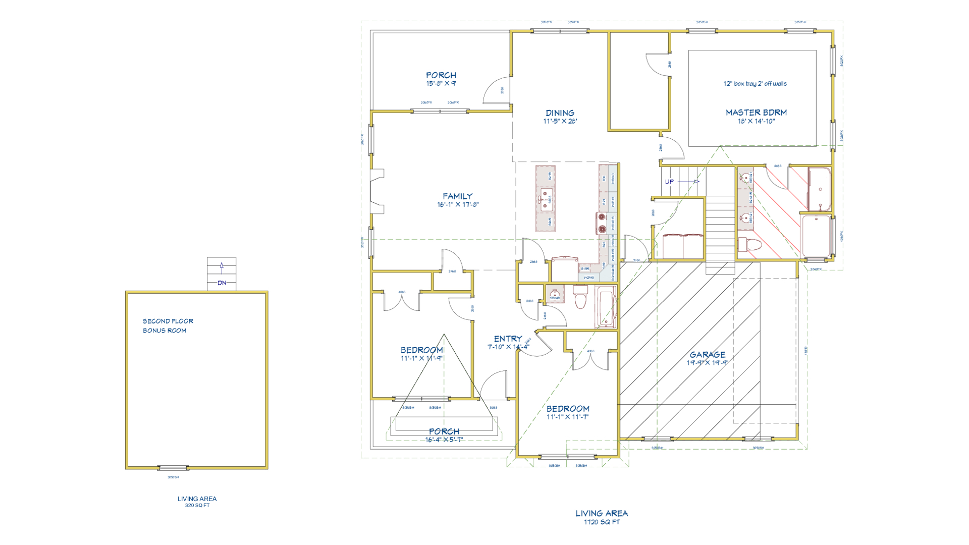 Floor Plan: Windmere | Adrian B. Homes LLC