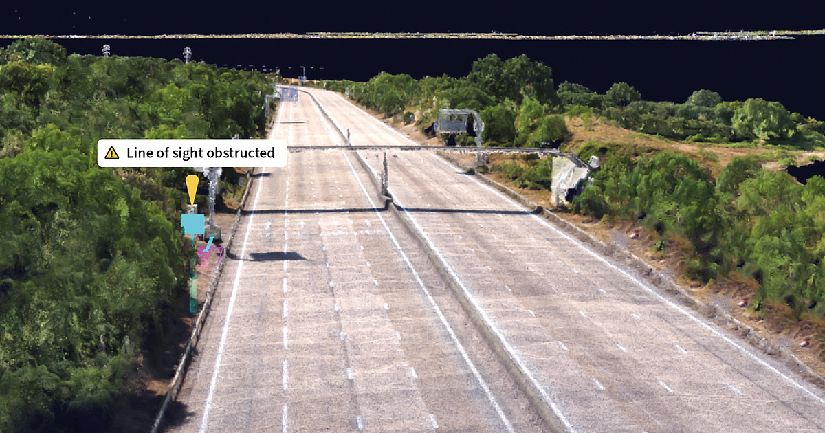 Octavius optimises sign installation on highway using visualisation ...