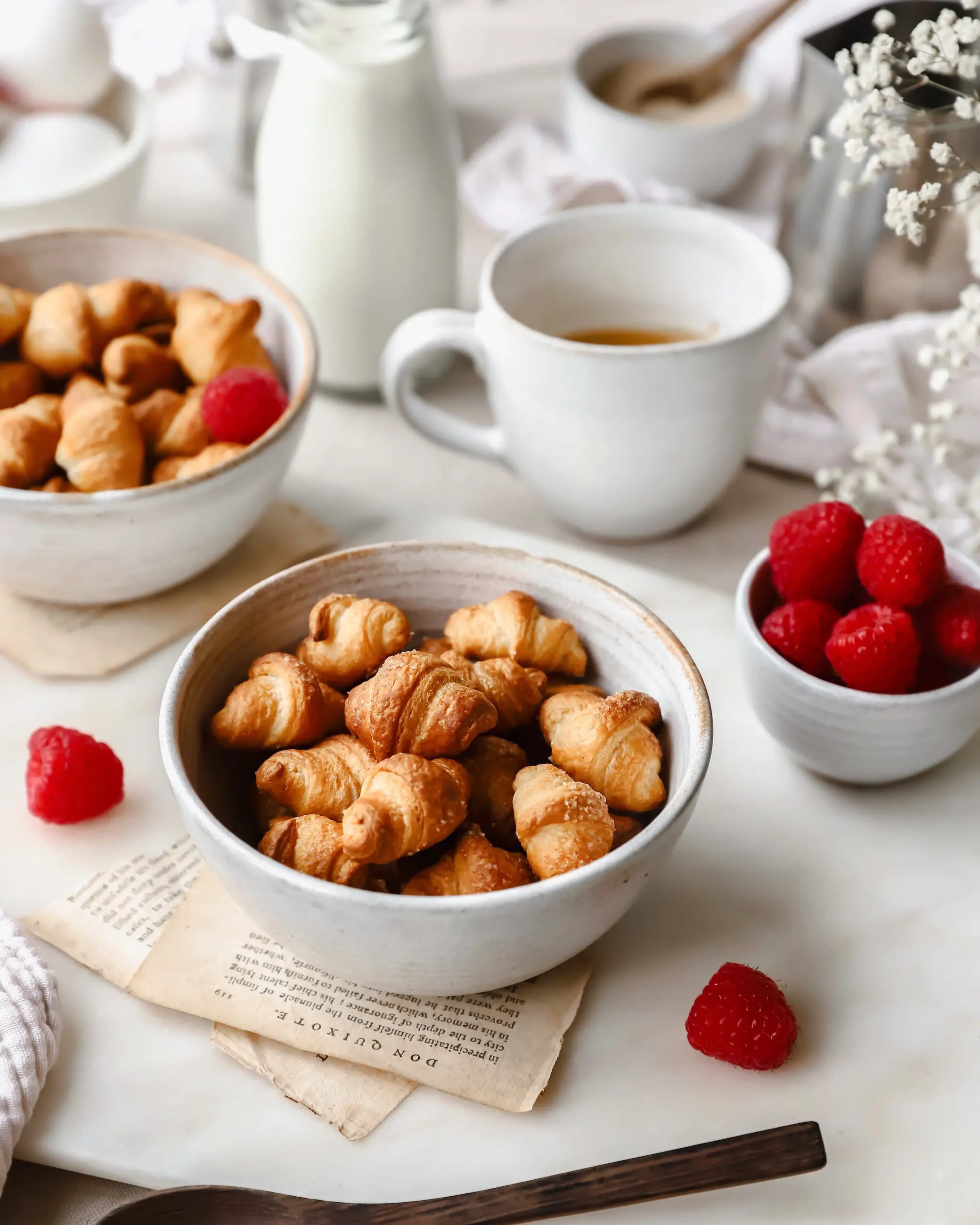 The Easiest Mini Croissant Cereal With Just 3 Ingredients | Jemma Loi