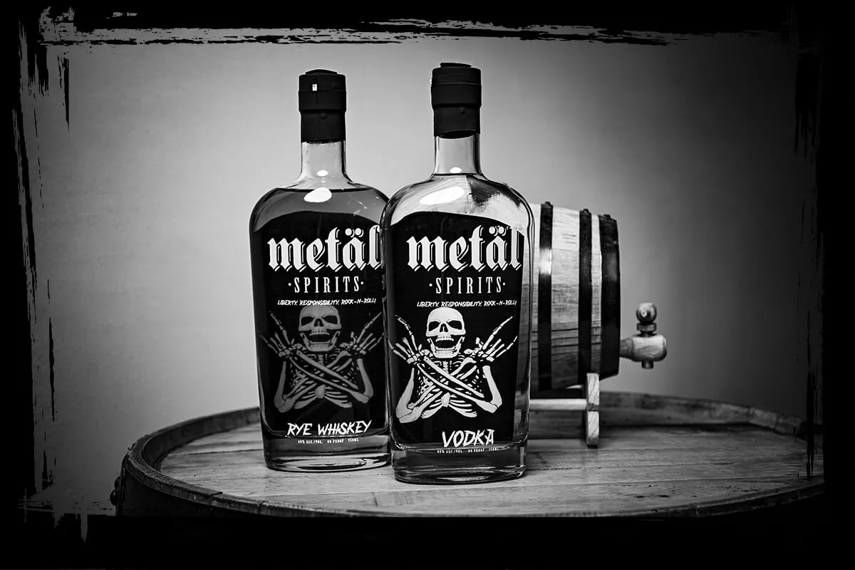 Hardcore maker of vodka and rye whiskey | Metal Spirits
