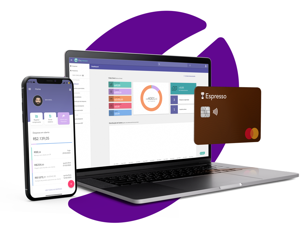 Espresso App | Plataforma de Gestão de Despesas Corporativas