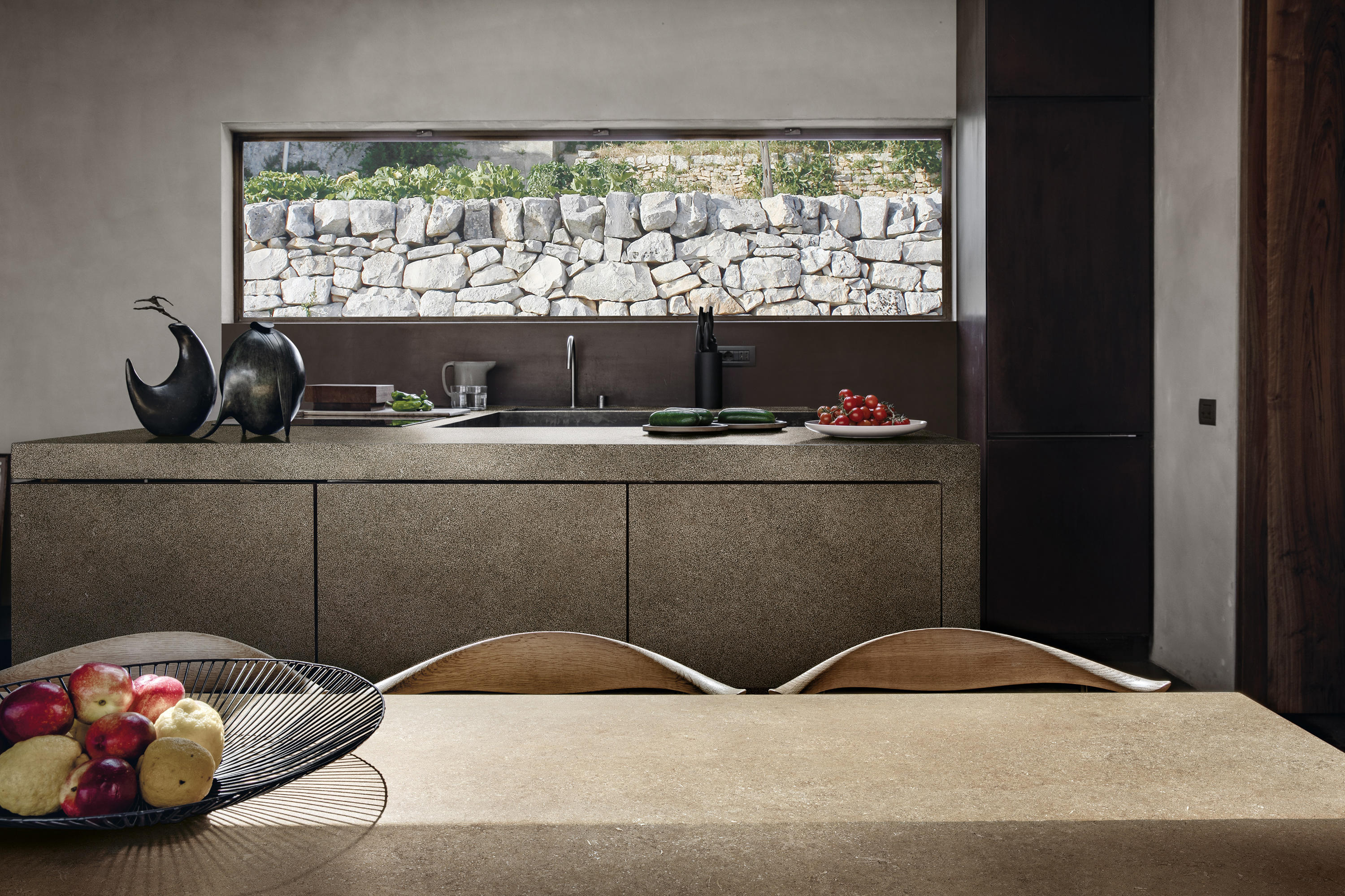 Brown Fossil | ELM Surfaces | Porcelain, Ceramic, Wood, and a World More