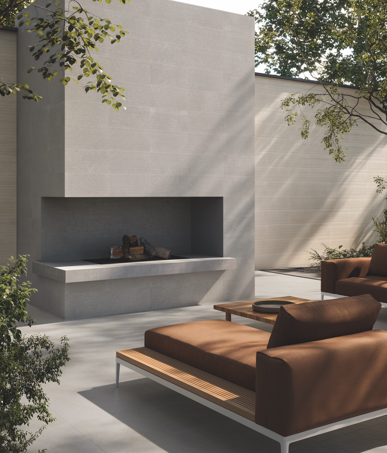 Large Groove Grey | ELM Surfaces | Porcelain, Ceramic, Wood, and a ...