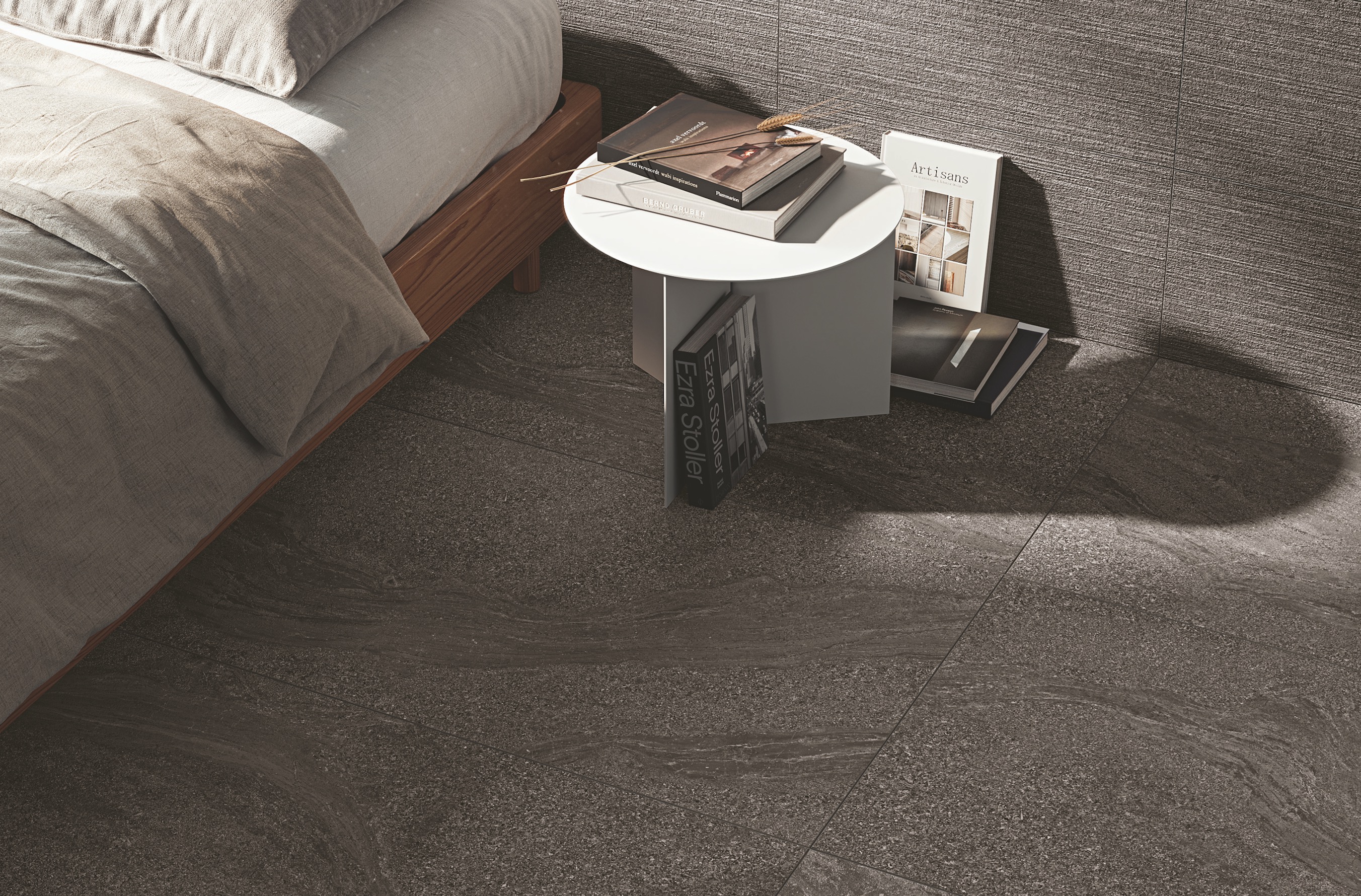 Dark Grey Deco | ELM Surfaces | Porcelain, Ceramic, Wood, and a World More