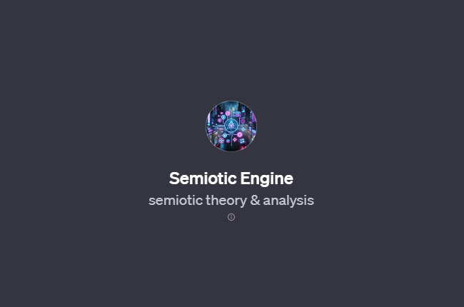 Semiotic Engine - Toolist.ai - The best new AI tools