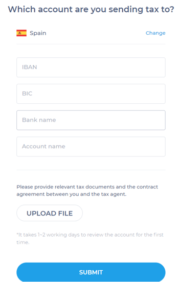 Help Center: How to start a VAT payment?