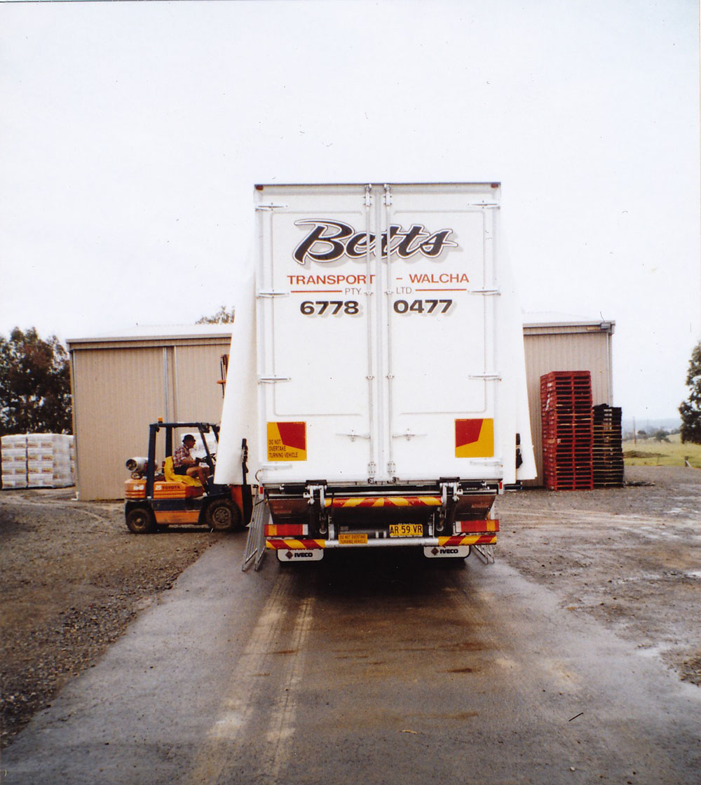 History - Betts Transport | General Freight & Livestock Transport
