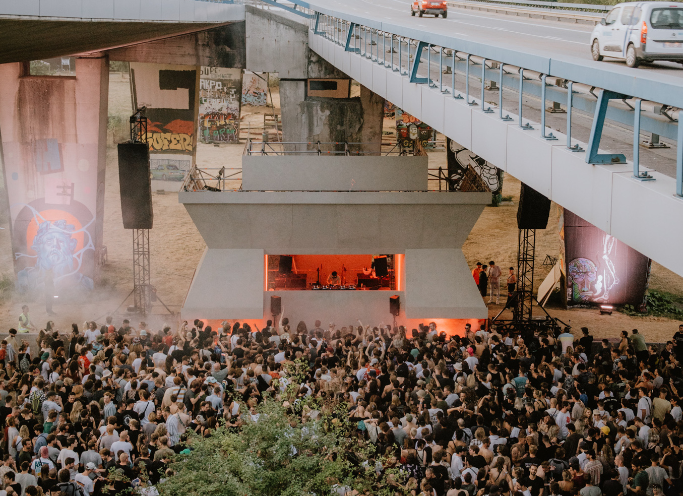 Le festival du mythique club techno Fuse s’installe sous les ponts de Bruxelles : XRDS
