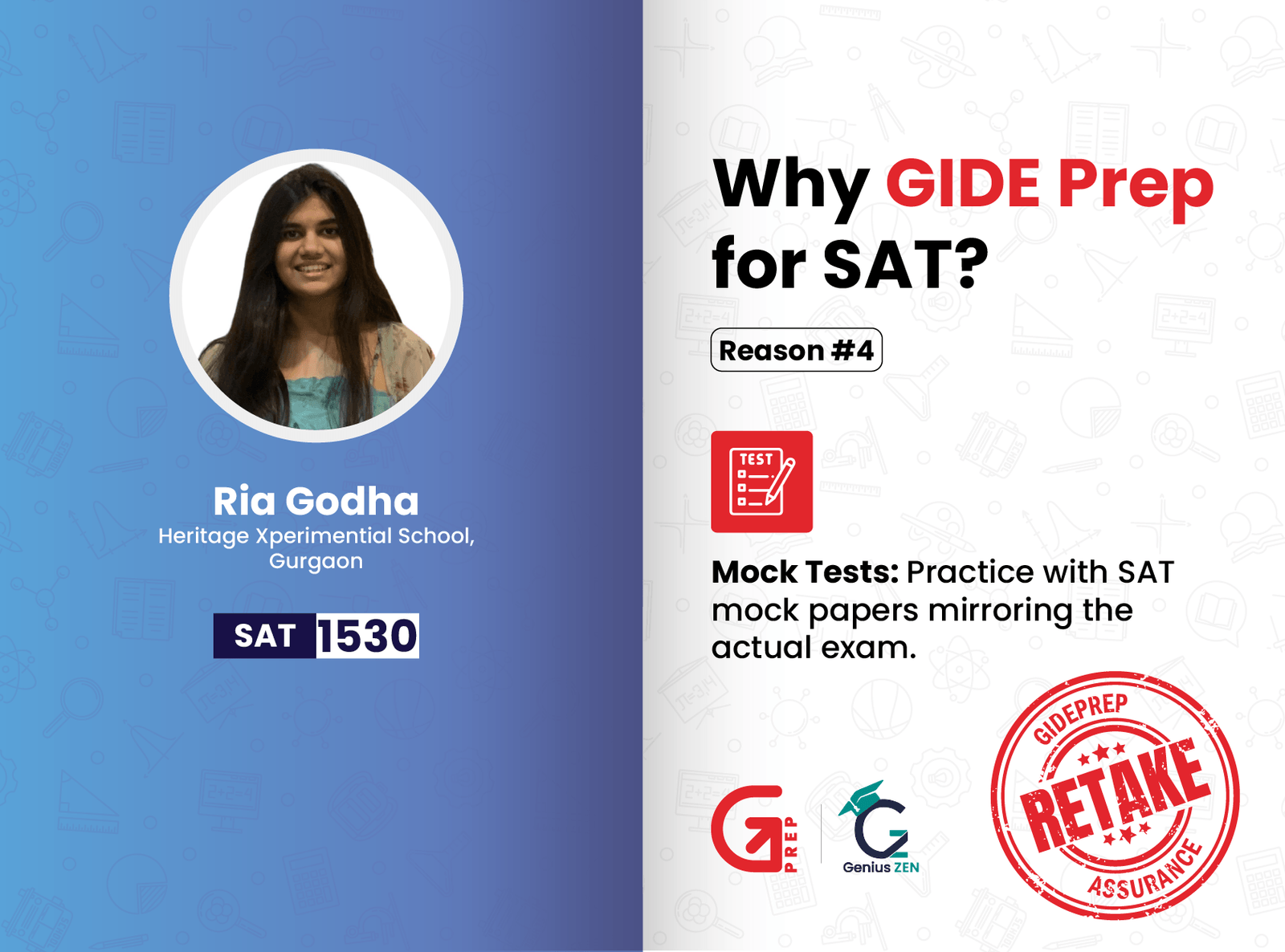GIDE SAT Test Preparation: Comprehensive SAT Prep Program