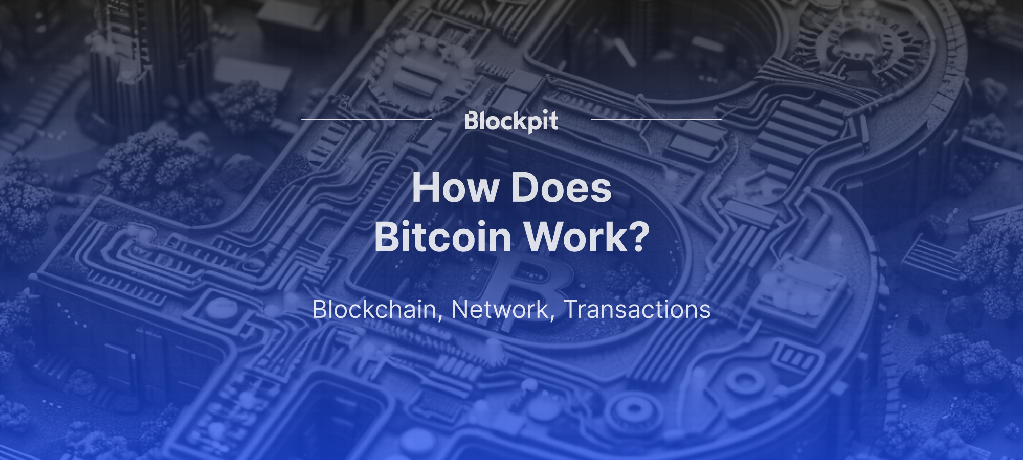 How Does Bitcoin Work? Blockchain, Network, Transactions [2024]