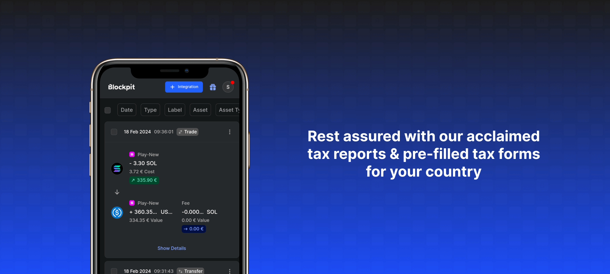 Blockpit App: Free Crypto Portfolio Tracker & Tax Calculator